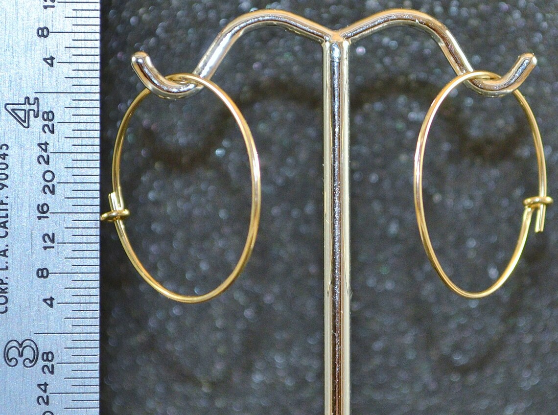 Gold Filled 7/8 22 Mm Hoop Earrings 20g. for Nose - Etsy