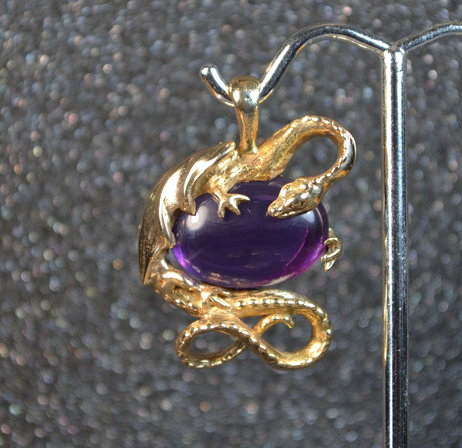 Cast Dimensional Dragon Fantasy Pendants - Choose a Stone! Bronze ...