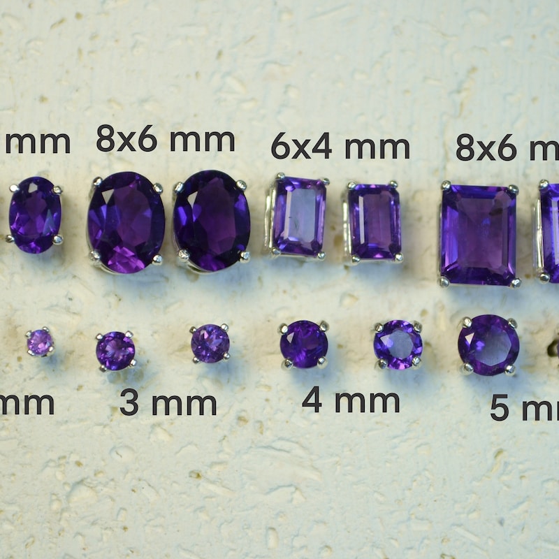 Amethyst Ring Facet - Etsy