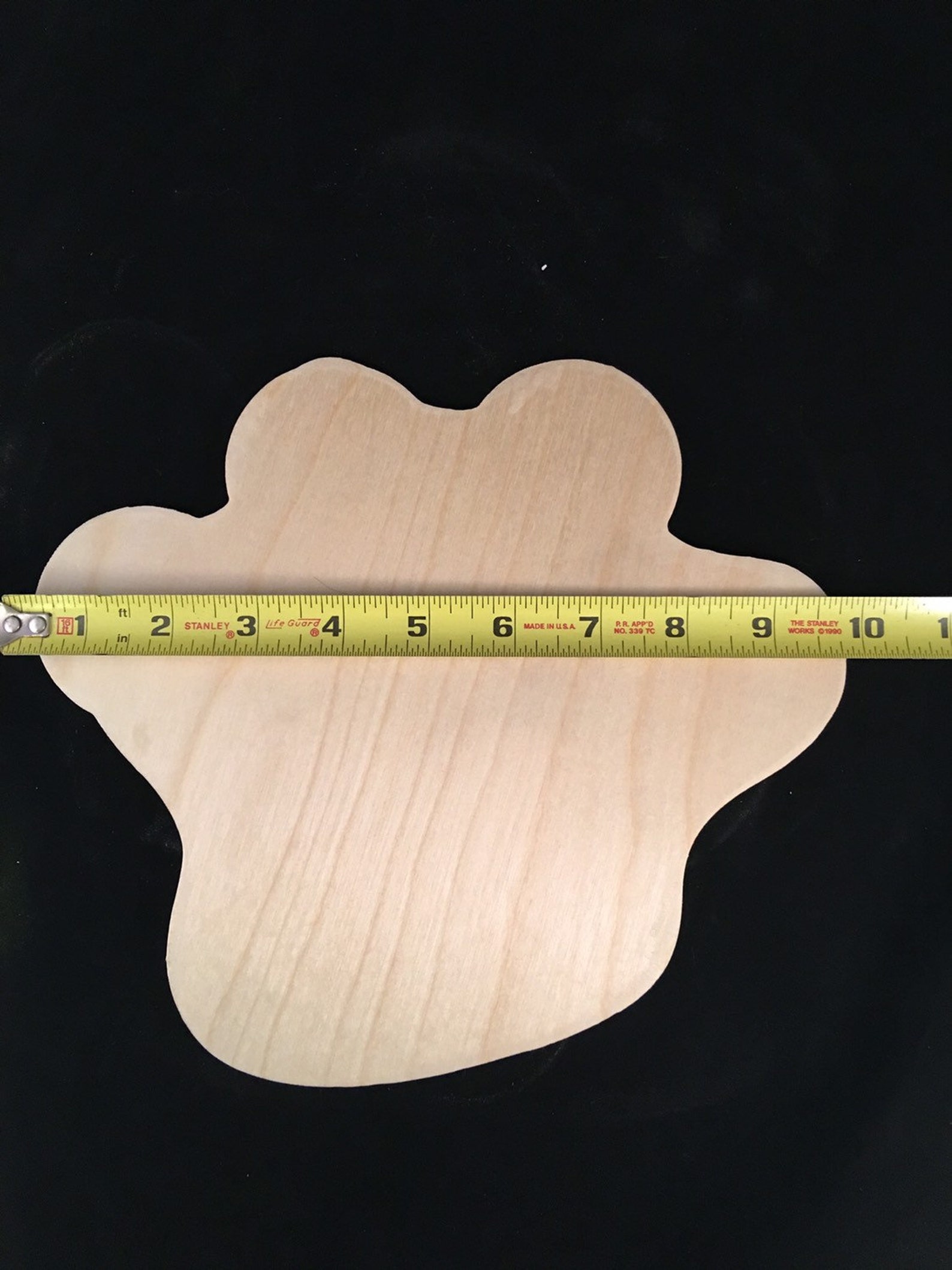 Dog Paw Blank Dog Paw Wood Cutout Wood Cut Out Wood Blank - Etsy