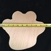 Dog Paw Blank, Dog Paw Wood Cutout, Wood Cut Out, Wood Blank, Dog Blank ...