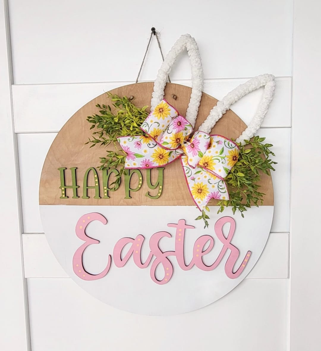 Easter Door Hanger Kit, Layered Door Hanger, Easy to Paint Blank, DIY ...