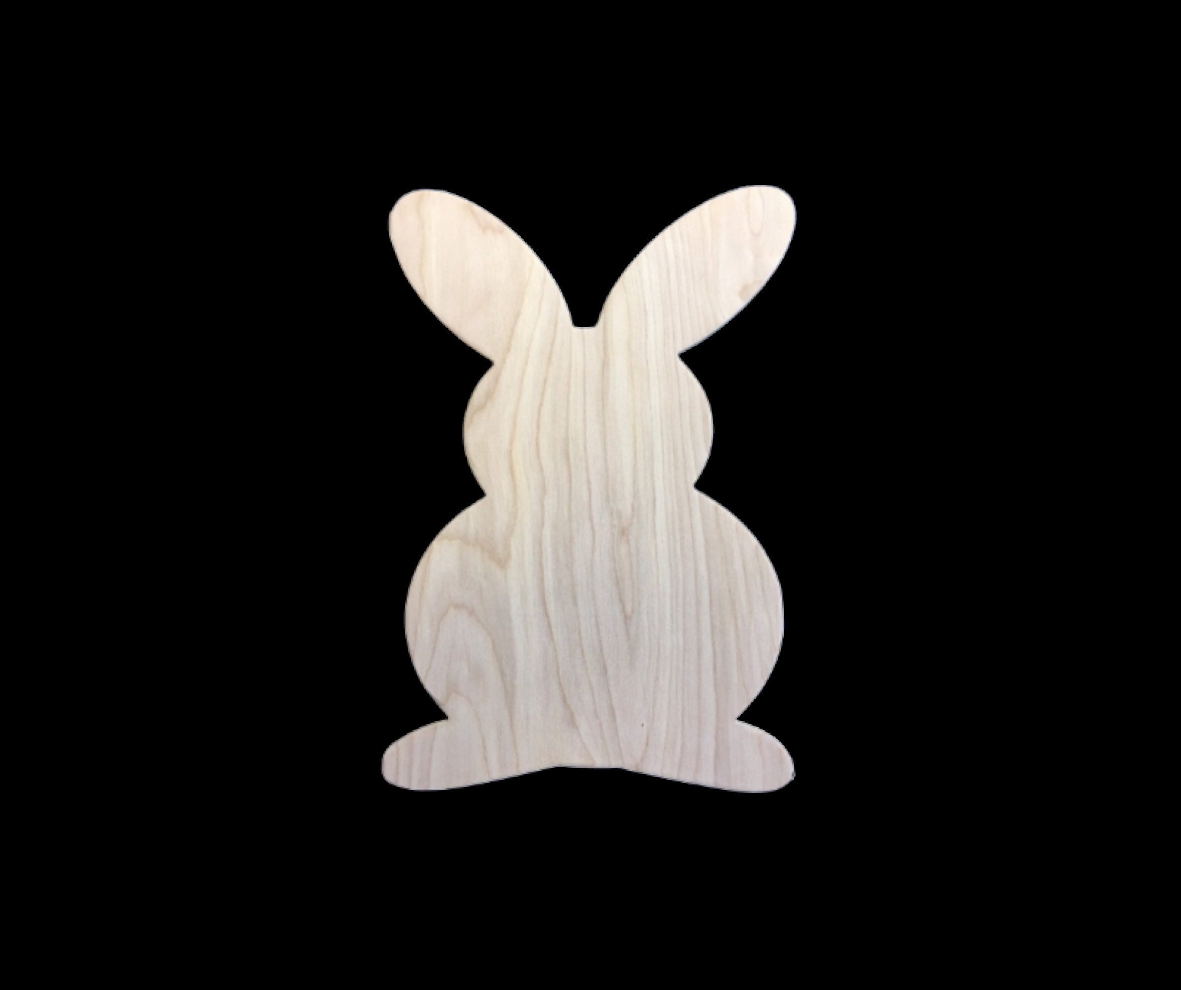 Rabbit Cutout Rabbit Wood Blank Bunny Cutout Bunny Wood - Etsy