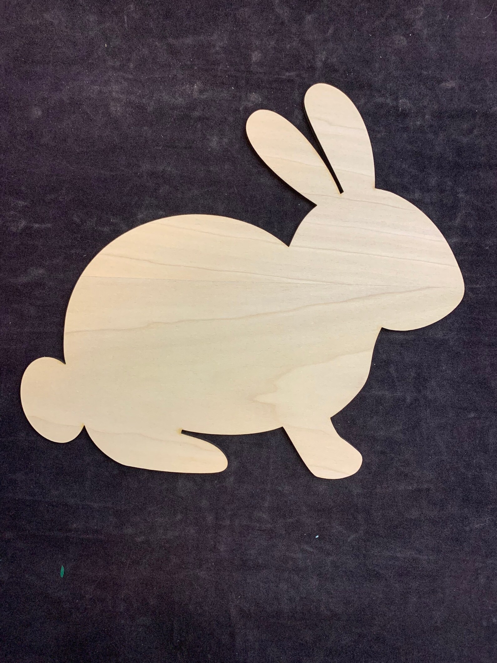 Rabbit Wood Blank Bunny Cutout Bunny Wood Blank Wood | Etsy