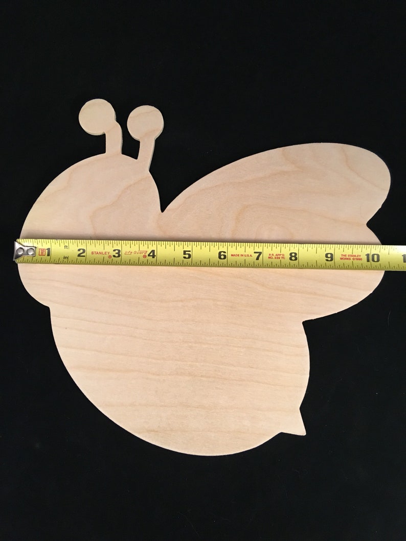 Bee Cut Out Bee Wood Blank Bee Blank Wood Blank Wood Sign - Etsy
