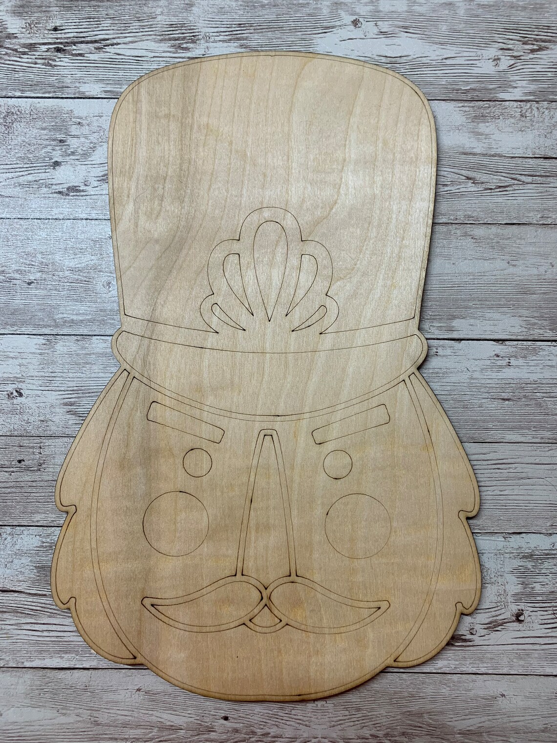 Nutcracker Cutout Nutcracker Wood Blank Christmas Cutout - Etsy