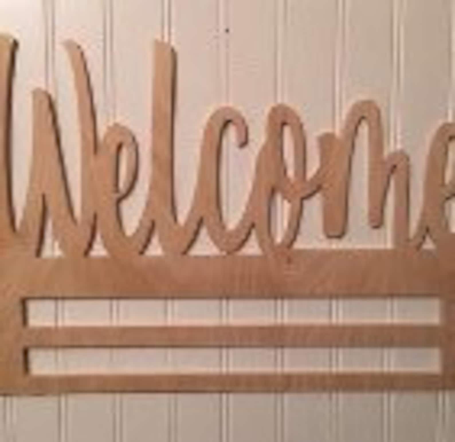 Welcome Rail Rail Welcome Door Rail Welcome Rail Blank - Etsy