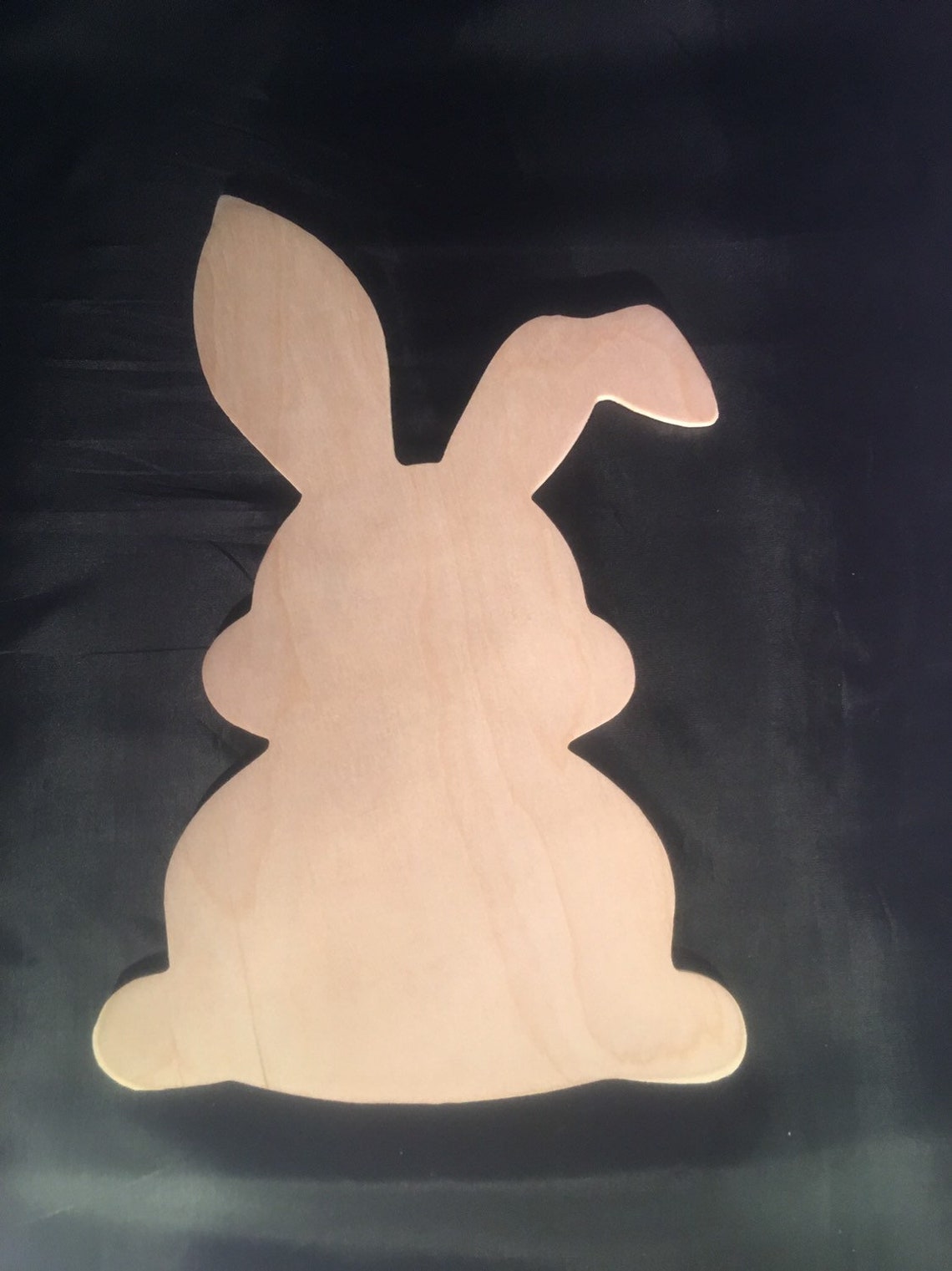 Rabbit Cutout Rabbit Wood Blank Bunny Cutout Bunny wood | Etsy