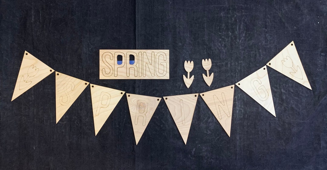 DIY Banner, Wood Banner Craft Kit, - Etsy