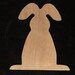 Rabbit Cutout Rabbit Wood Blank Rabbit Wood Blank Wood - Etsy