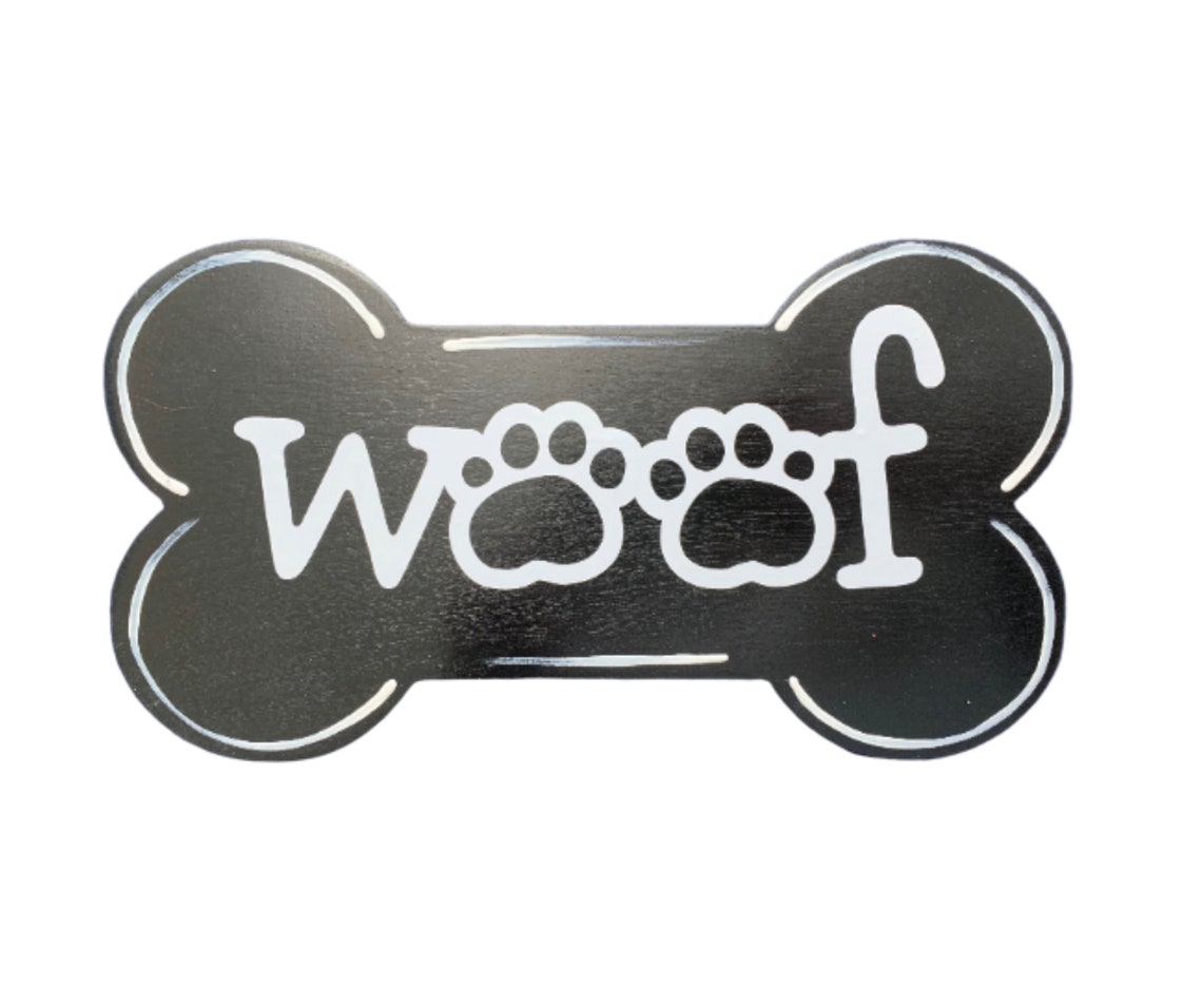 Dog Bone Wreath Attachment Animal Sign Woof Bone Decor Dog - Etsy