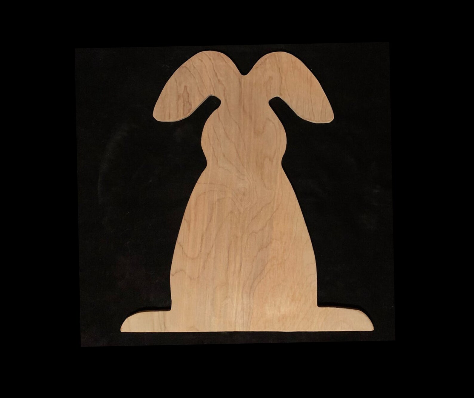 Rabbit Cutout Rabbit Wood Blank Rabbit Wood Blank Wood - Etsy