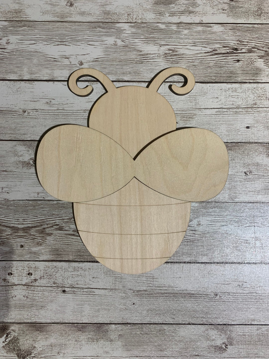 Bee Door Hanger, Bee Cut Out, Bee Wood Blank, Bee Blank, Wood Blank ...