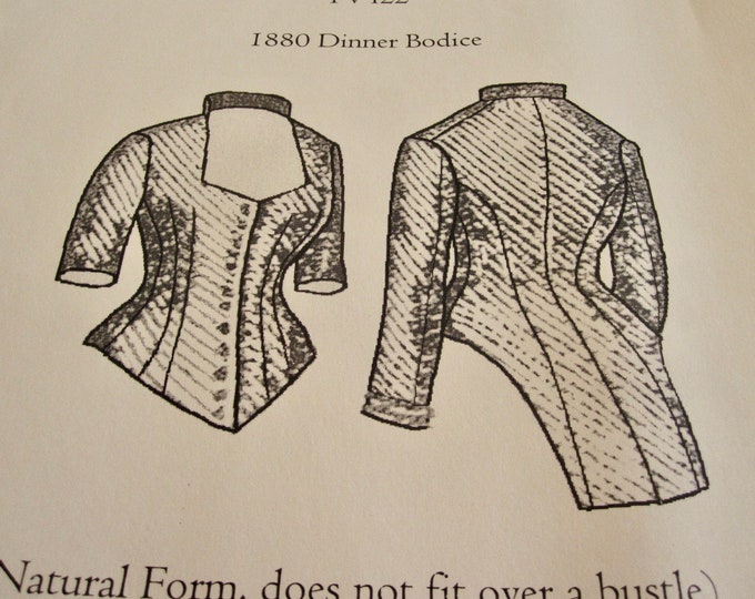 1887 Imperial Skirt Sewing Pattern: Truly Victorian TV263 (digital PDF ...