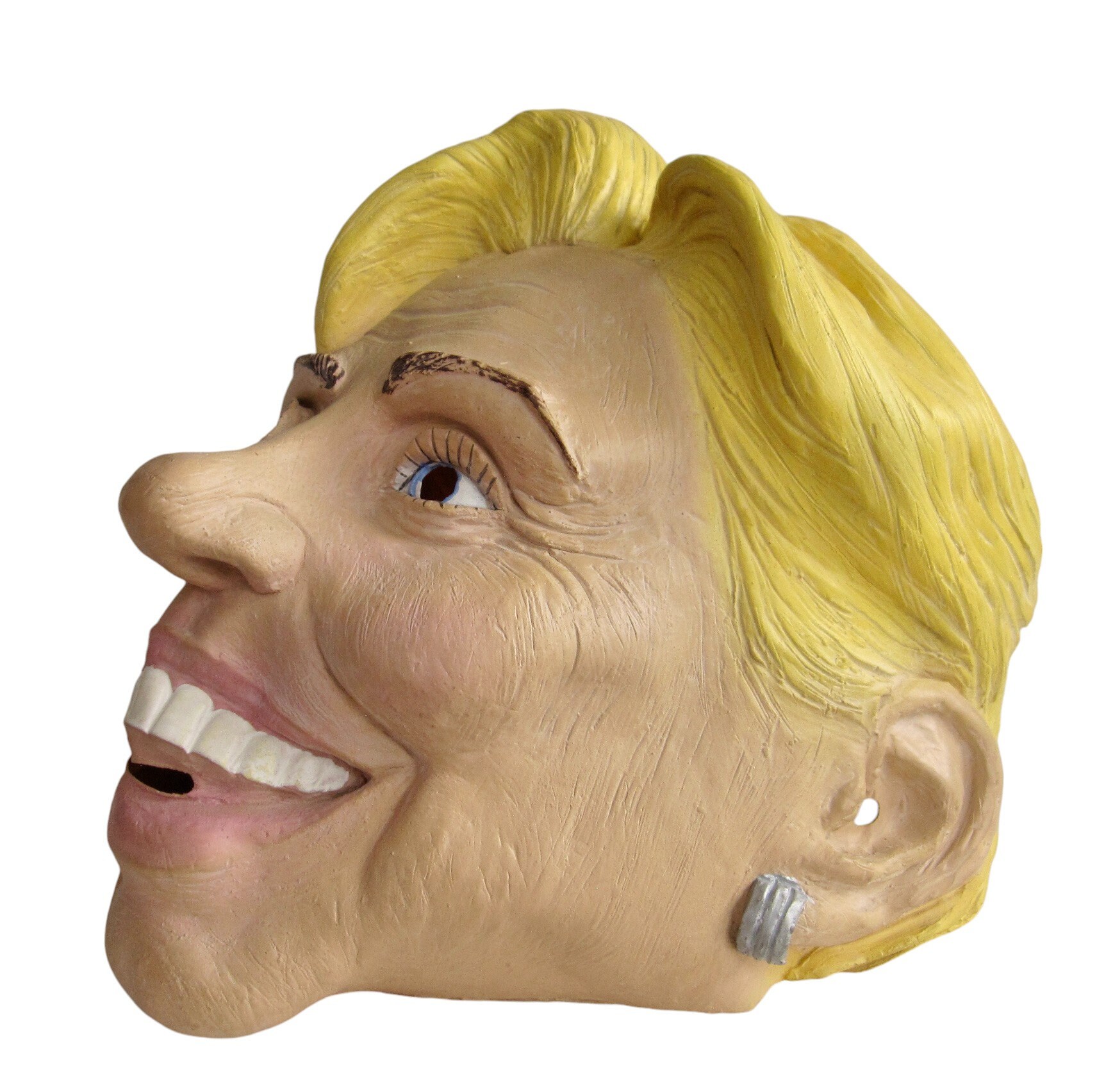Hillary Clinton Latex Mask Full Head Halloween Mardi Gras Carnival US ...