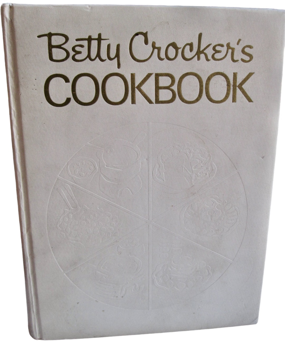 VTG Betty Crocker Cookbook White Padded Bridal Edition Pie Cover 1969 ...
