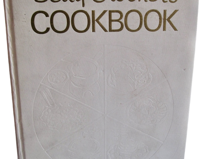 VTG Betty Crocker Cookbook White Padded Bridal Edition Pie Cover 1969 ...