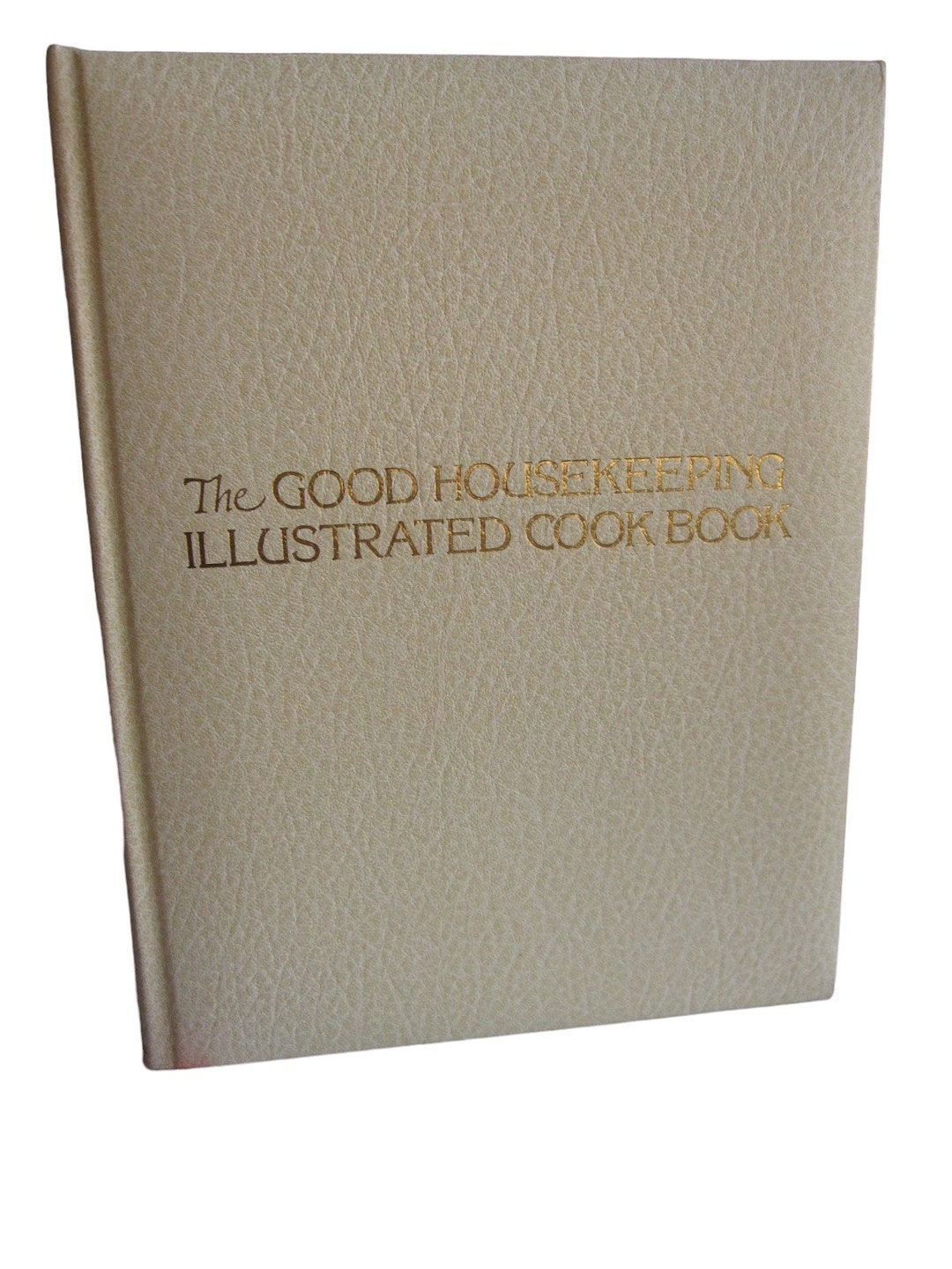 VTG 1980 Good Housekeeping Illustrated Cookbook Padded Cream Hardcover ...