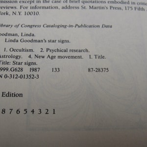 Linda Goodmans Star Signs the Secret Codes of the Universe HC DJ 1st ...