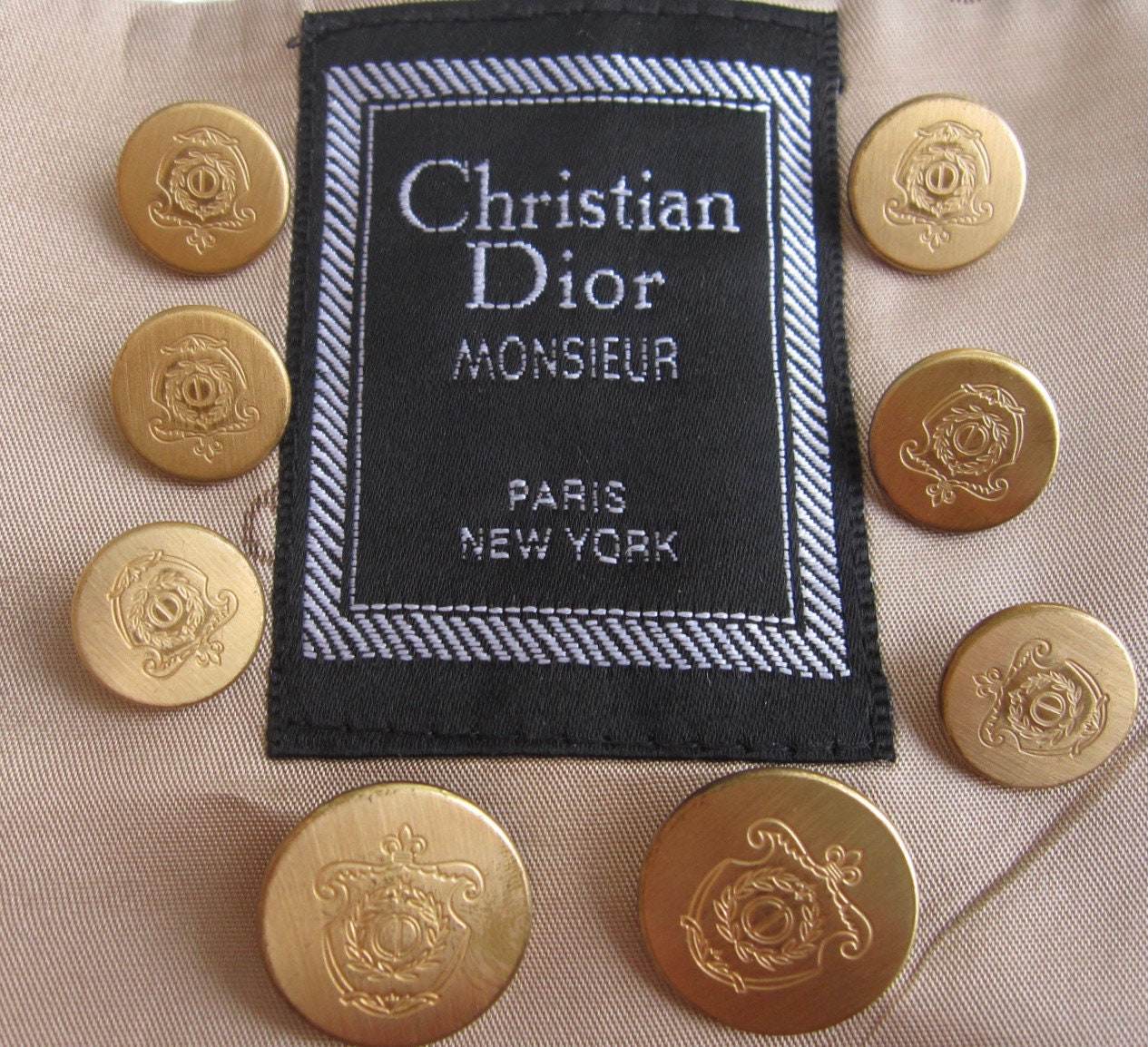 Dior Buttons - Etsy Dior Buttons - Etsy