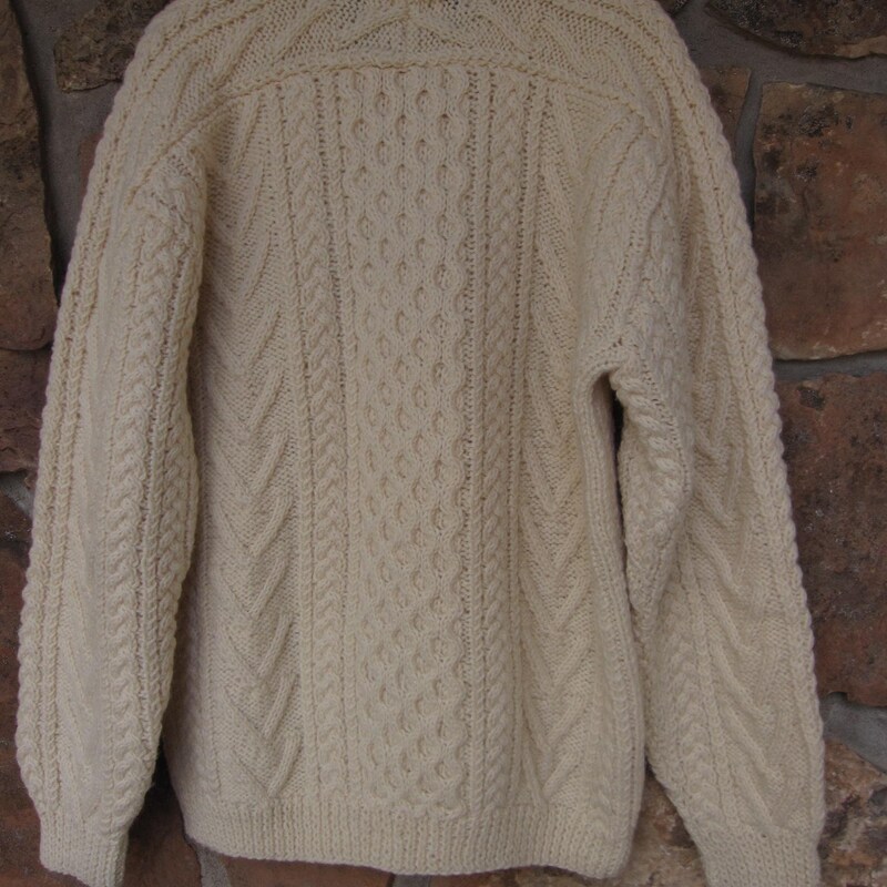Irish Wool Sweater - Etsy