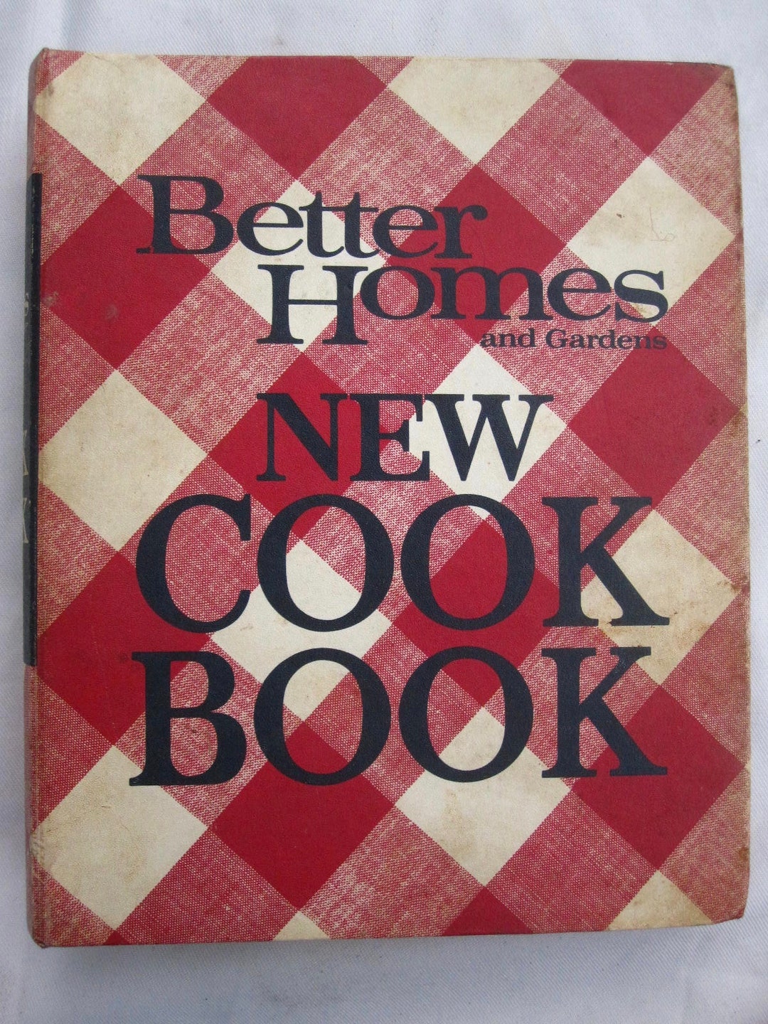 VTG Better Homes & Garden New Cookbook 1968 5-ring Binder Tabs Red ...