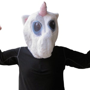 Dan Dee Big Greeter Unicorn Head Rainbow Cosplay 3D Maskimals Kawaii ...