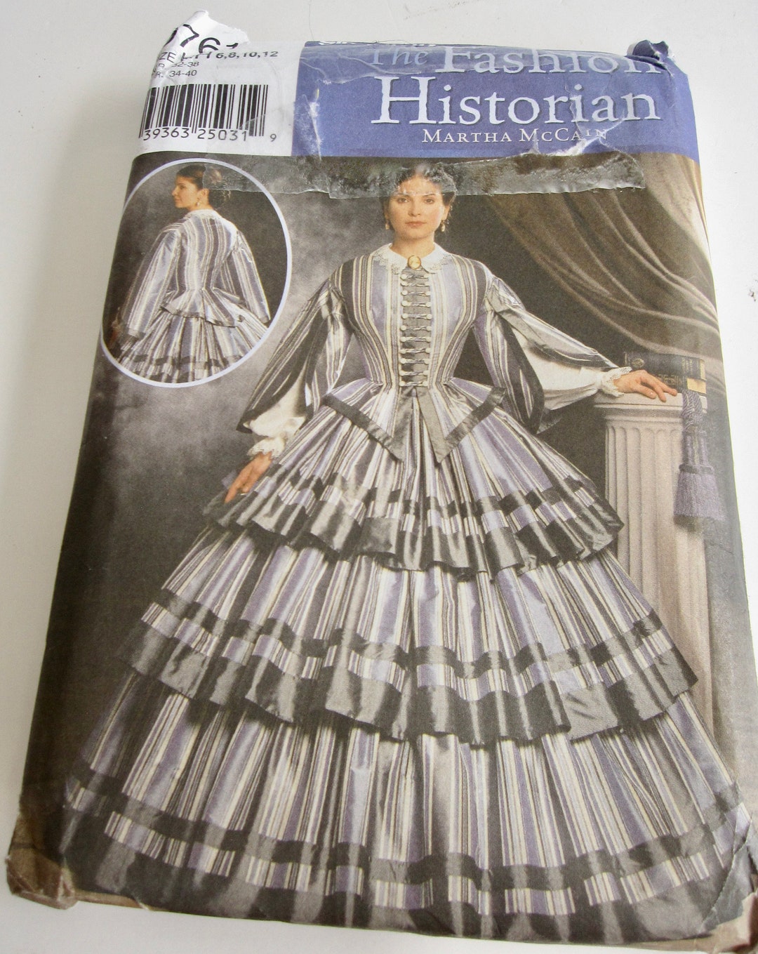 Simplicity Pattern 9761 Civil War Era Full Dress Cosplay Reenactment ...