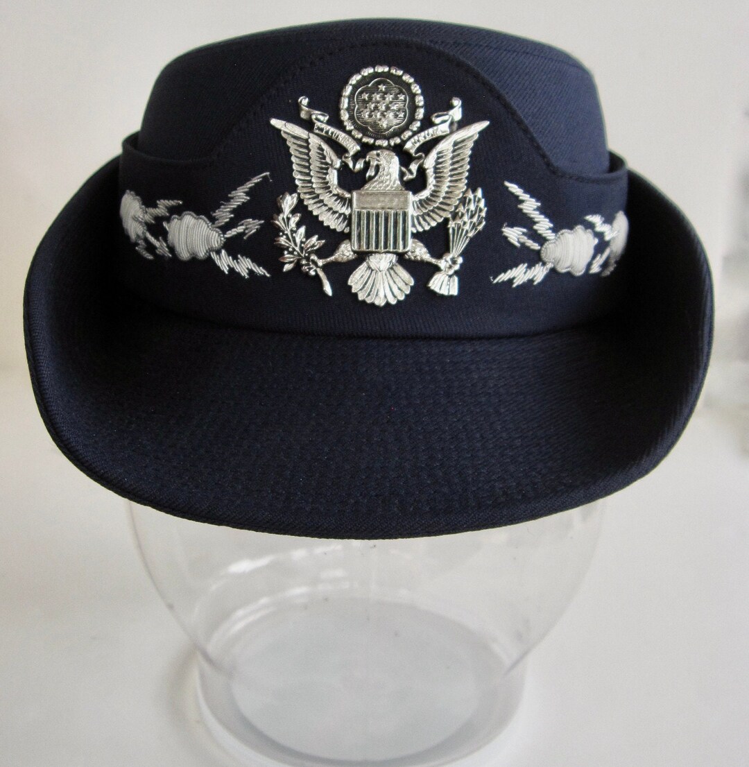 US Army Service Uniform Dress Blue Womens Hat Kingform Cap 22 1/2 ...