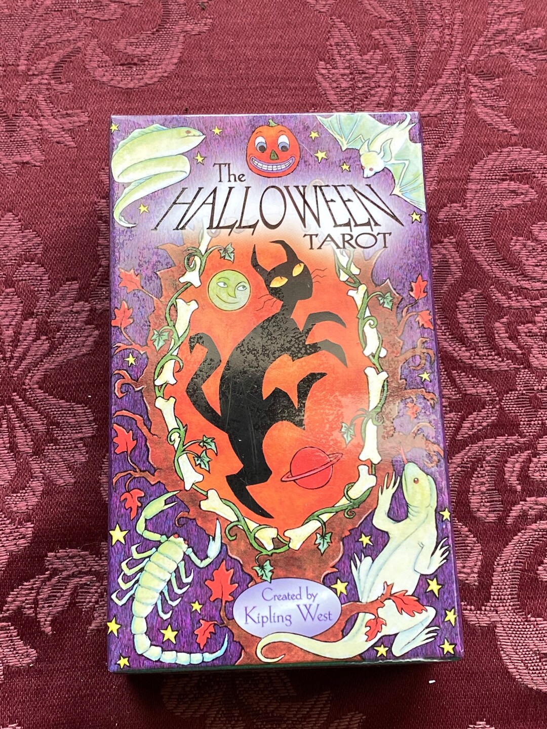 The Halloween Tarot by Kipling West...brand NEW - Etsy