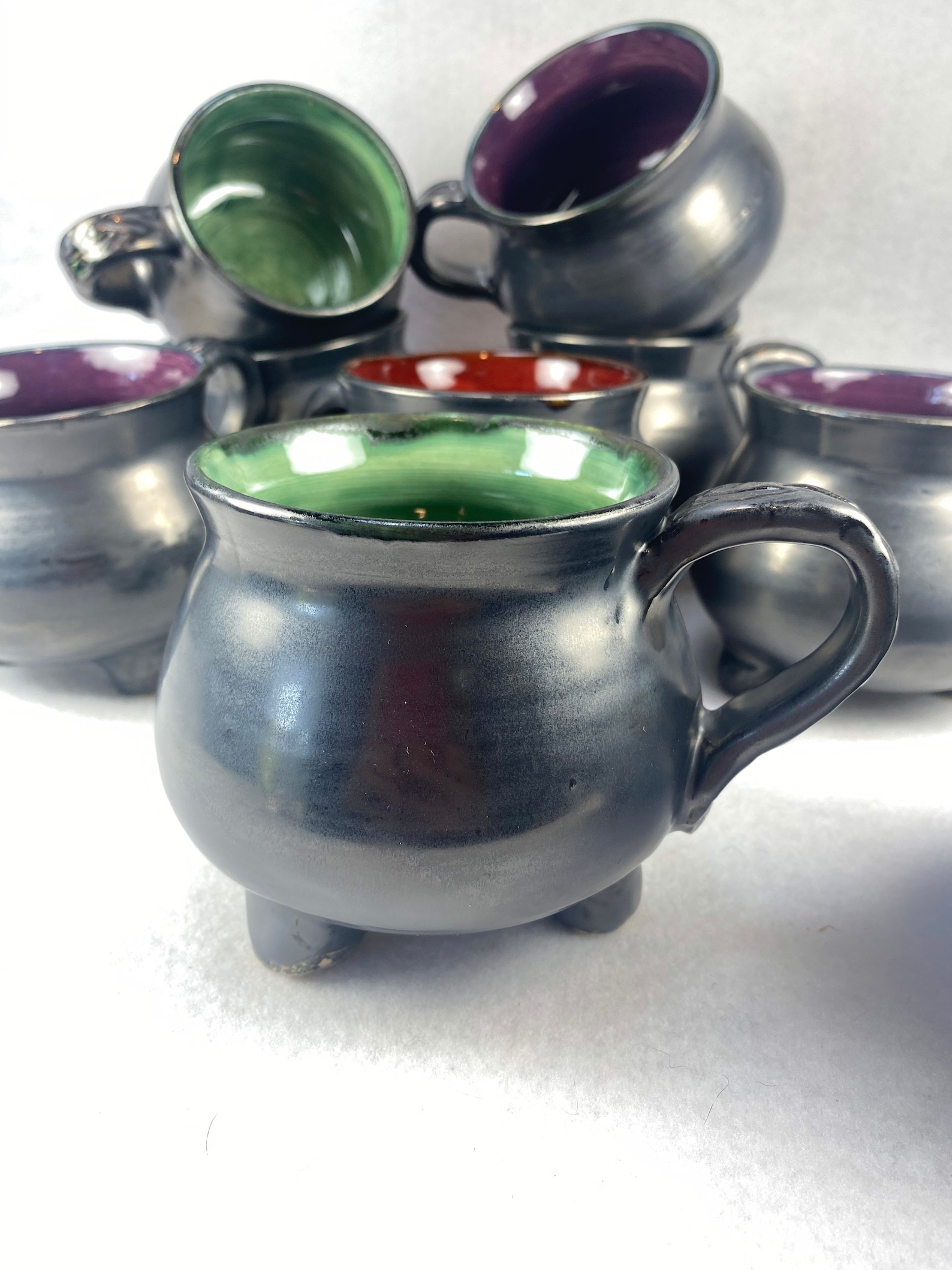 Large Cauldron Mug With Legs - Etsy