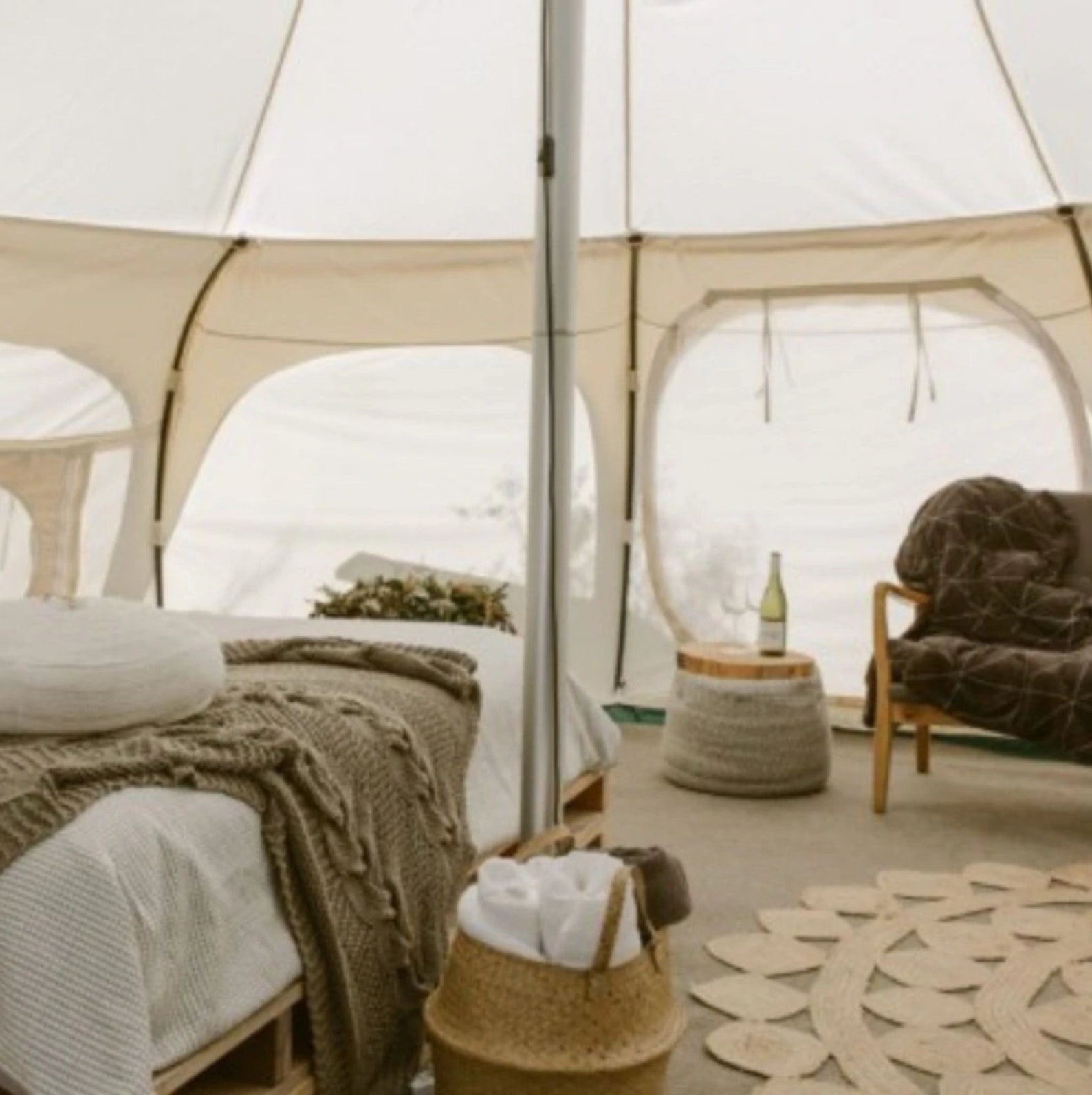 20ft Hybrid Deluxe Tent Festival Tent Glamping - Etsy