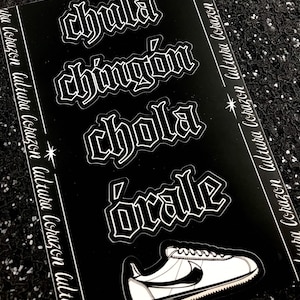 Chola Sticker Sheet by Cultura Corazon - Etsy