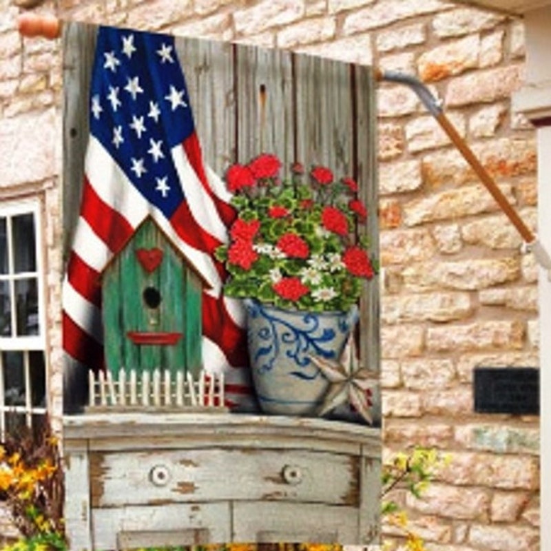 Miniature Flag on Pole - Etsy