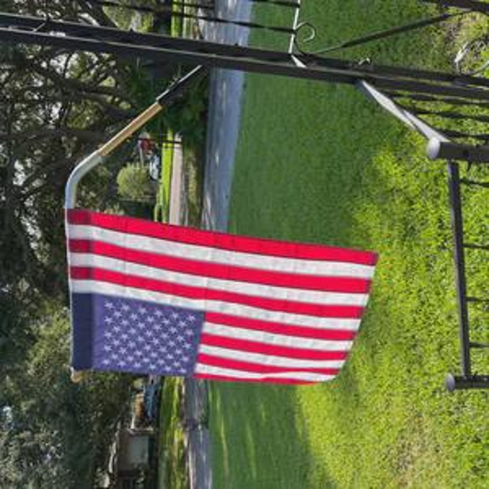 No Stress - No Tangle - Bent Flag Pole - Etsy