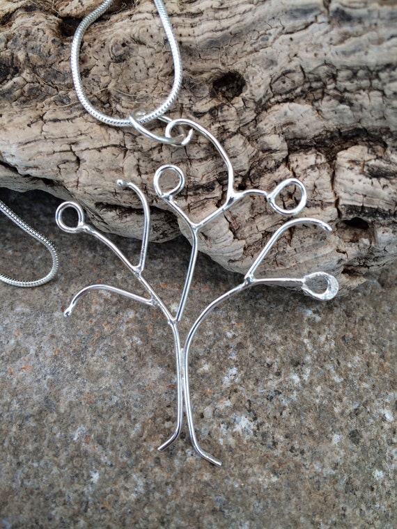 Gorgeous amity Tree Solid Silver Friendship | Etsy
