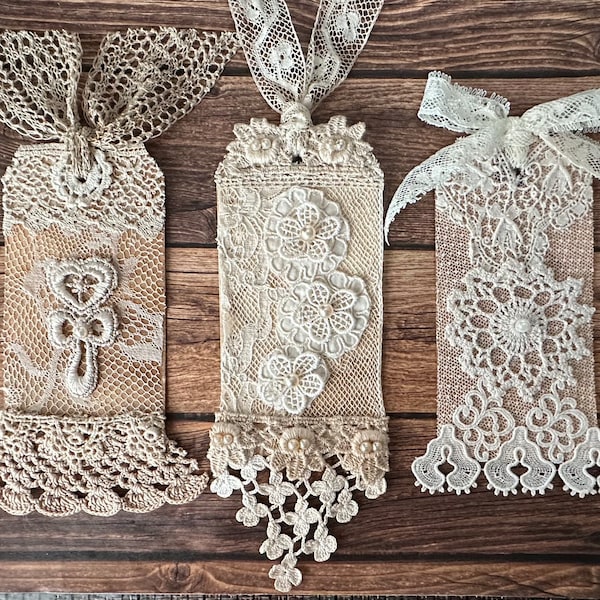 Lace Tags - Etsy