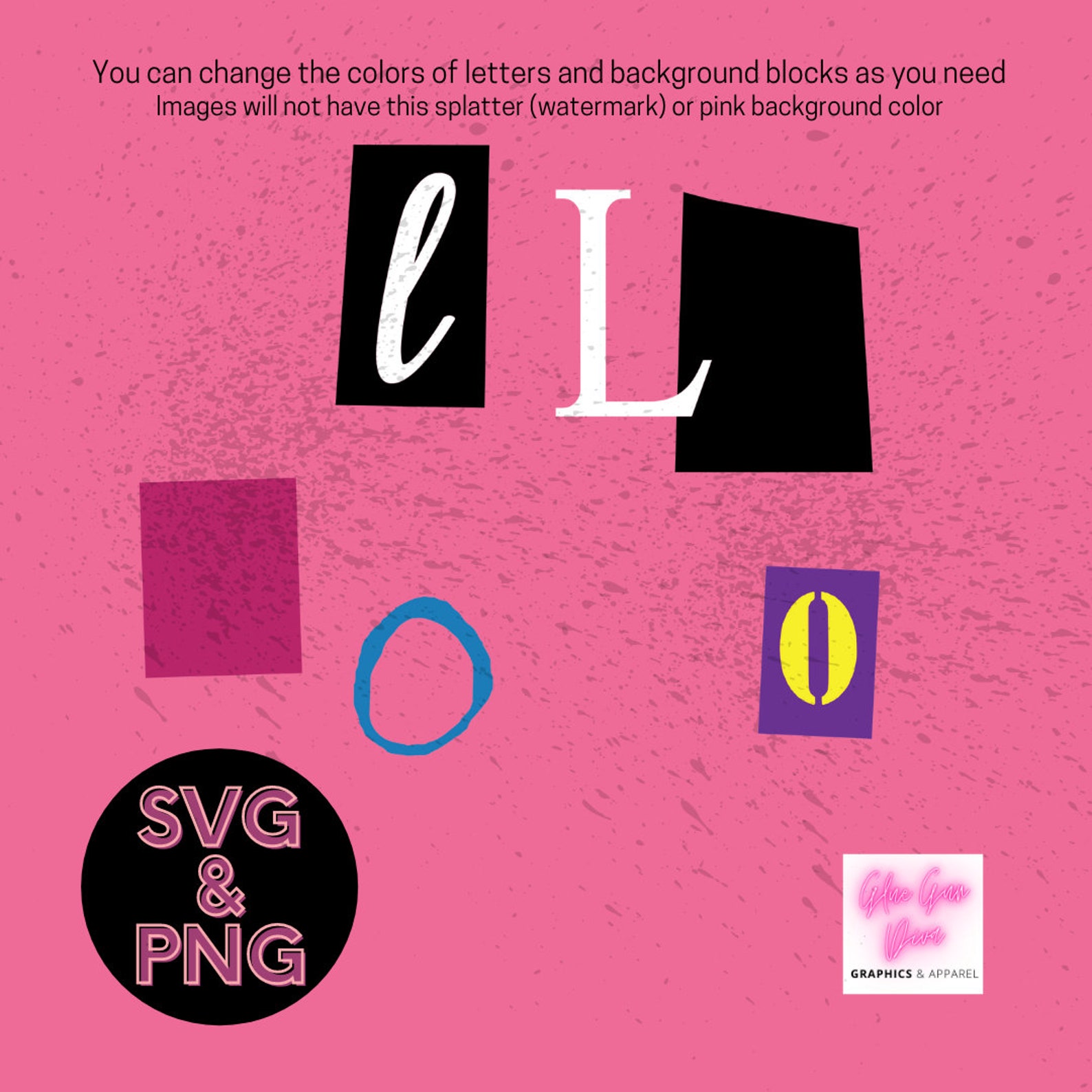 Alfabeto inspirado en BURN BOOK letras formas y signos de | Etsy España