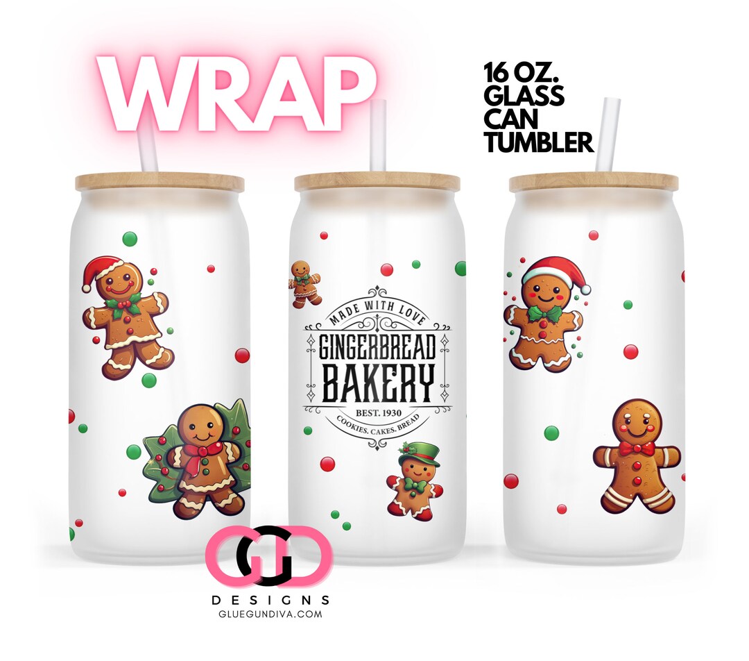 Gingerbread Bakery Gingerman, Christmas, Cookies, Cute, Sublimation ...