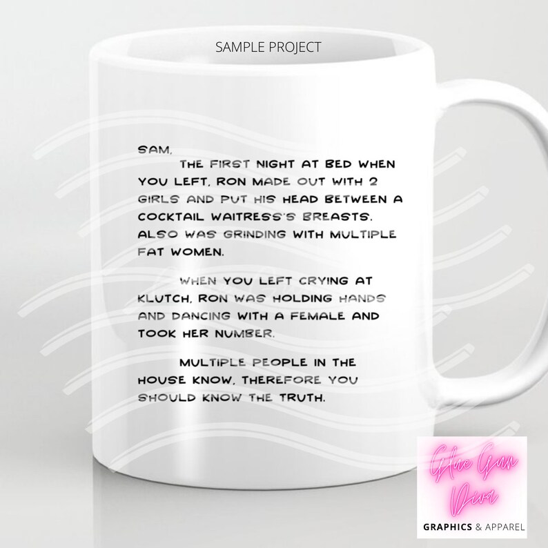 JERSEY SHORE LETTER to Sam Sammi Sweetheart Snooki Jwoww - Etsy UK