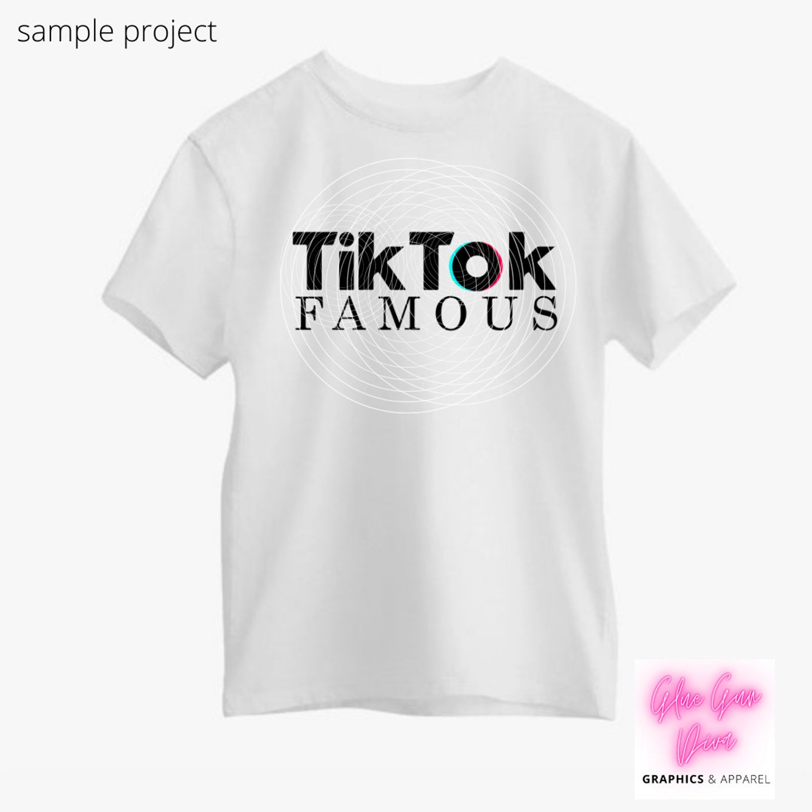 TIKTOK FAMOUS, Tik Tok Shirt, INFLUENCER, Social Media Funny Shirt ...