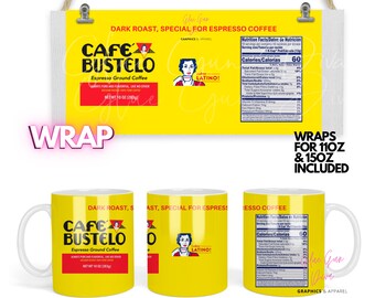 Bustelo Mugs - Etsy