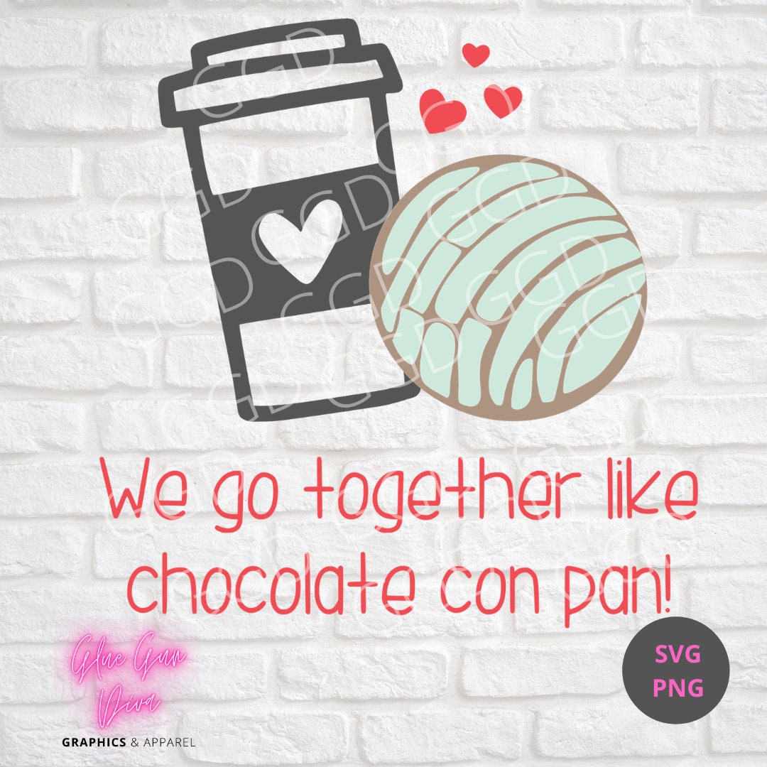 CHOCOLATE CON PAN, Latin Love Image, Conchas, Pan Dulce, Dia De San ...