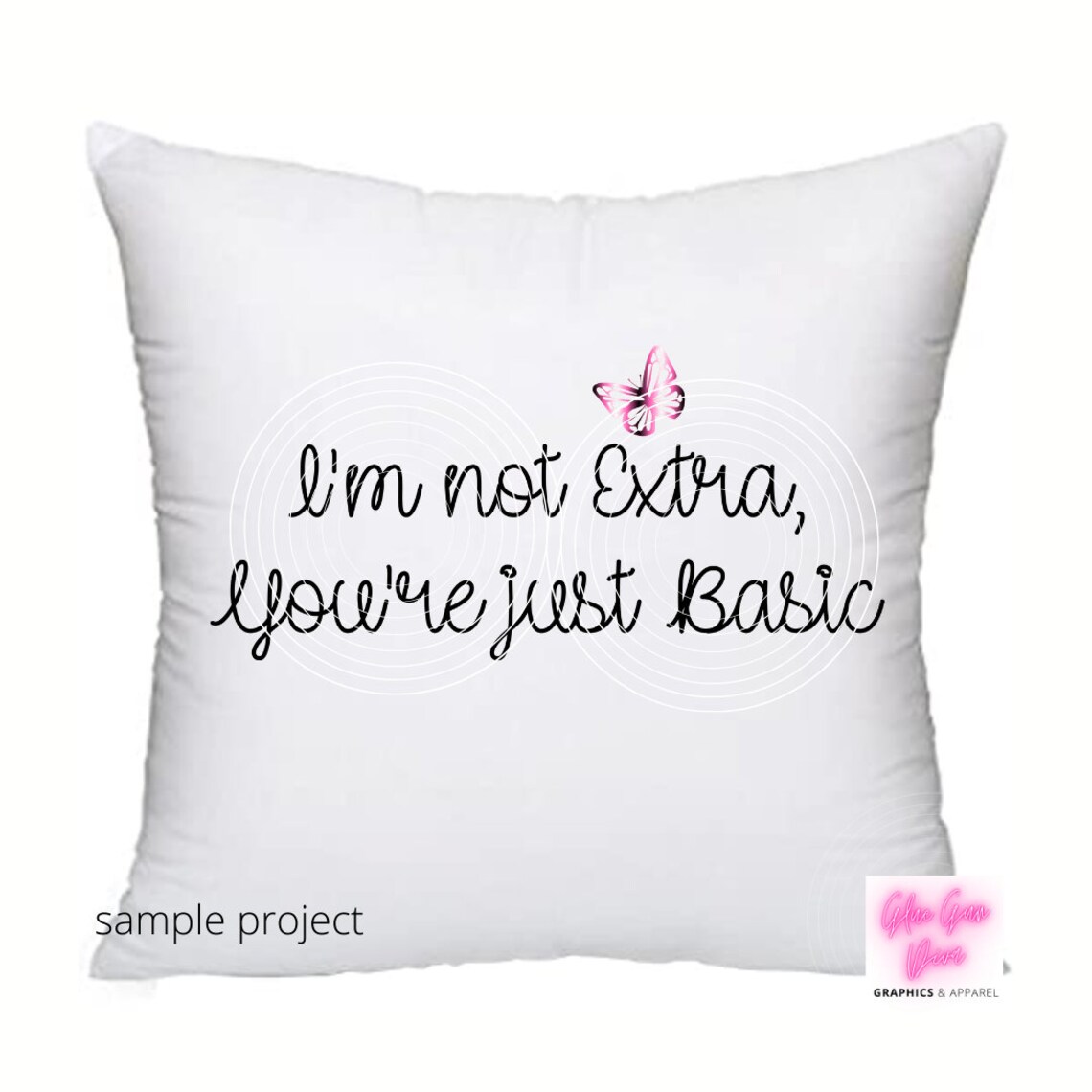 I'm Not EXTRA You're Just BASIC as Seen on Tiktok - Etsy