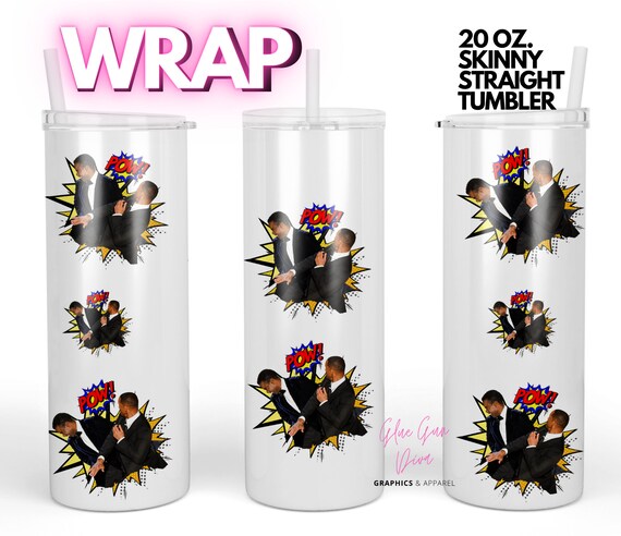 WILL SMITH Chris Rock Slap Punch Oscars Sublimation WRAP - Etsy