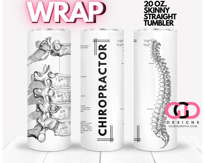 CHIROPRACTOR Occupation, Career, Back Doctor, Spine, Sublimation Image ...