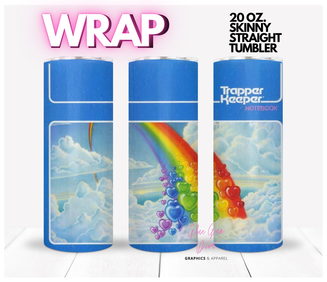 80s Notebook Trapper Keeper Binder Retro | WRAP for Skinny 20 0z ...