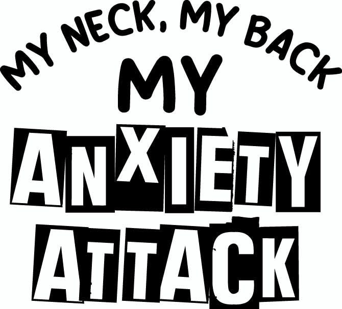 Anxiety SVG Cut File - Etsy