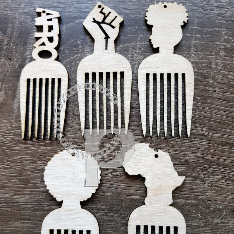 Afro Hair Pick - Etsy