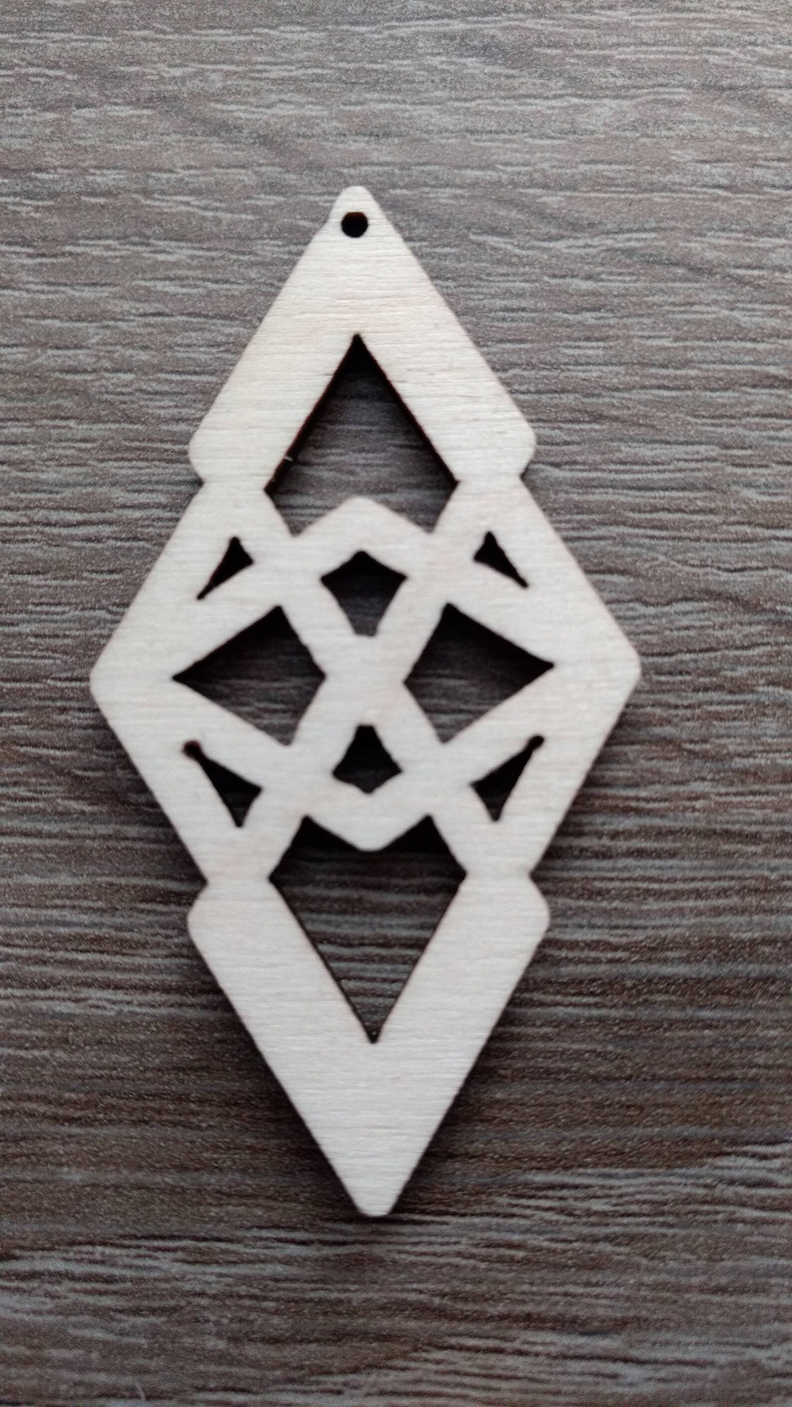 10 X Plain Birch Wooden Shapes for Jewelry Earrings Making - Etsy